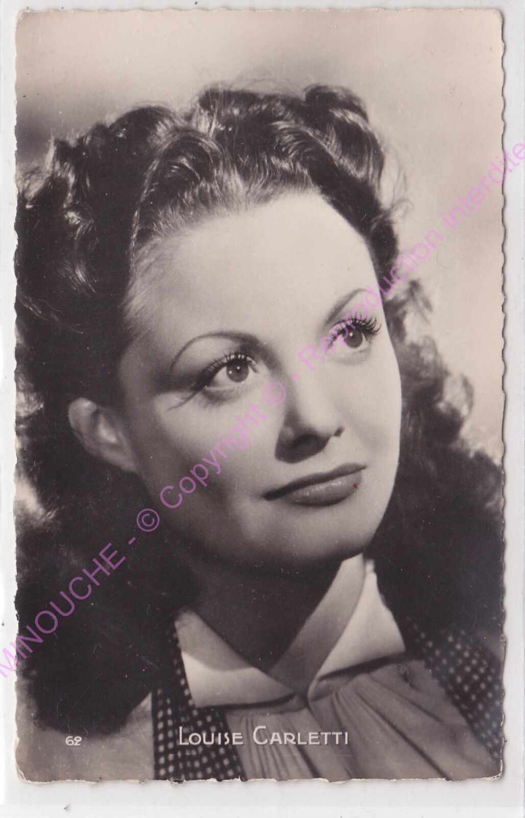 CPSM RPPC STAR Louise Carletti Edt P.I.KORES 62 | eBay