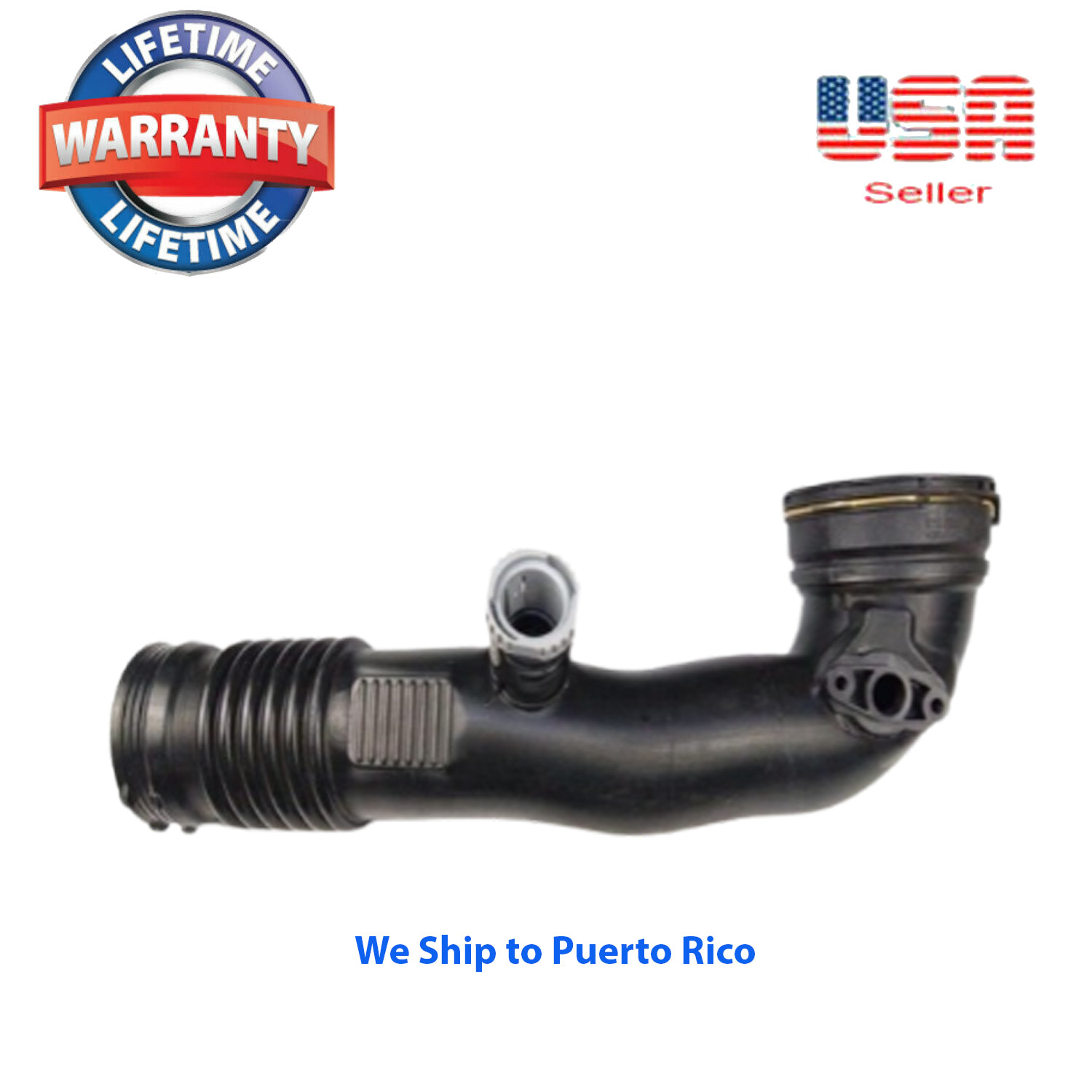 13717609810 Air Intake Hose with Sensor Fit BMW 740Li 740 2011 2012 3 ...
