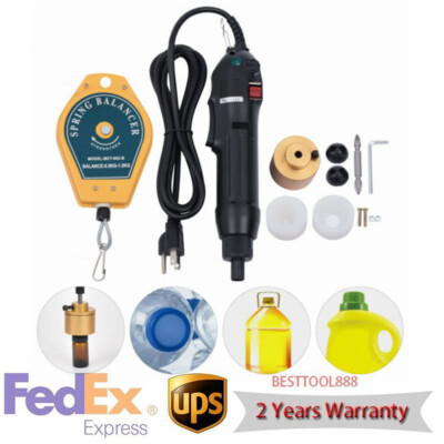 Handheld Electric Bottle Capping Machine Screw Capper Cap Sealing Tool ...