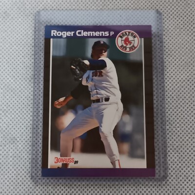 1989 Donruss Roger Clemens #280 Boston Red Sox Baseball Card In ...