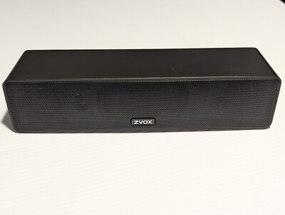 ZVOX AccuVoice AV100 TV Speaker Soundbar Hearing Aid Technology, Black ...