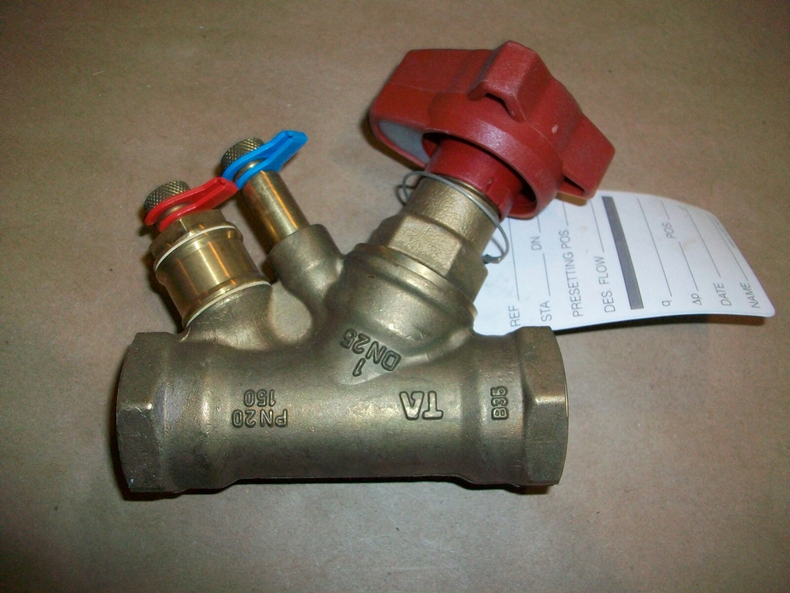 Victaulic Series V010787hbv Balancing Valve Stad 25 NPT Dn25 for sale ...