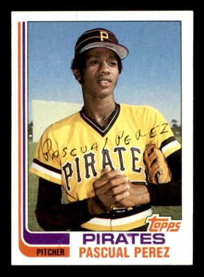 1982 Topps Baseball #383 Pascual Perez NM/MT or Better *d4 | eBay