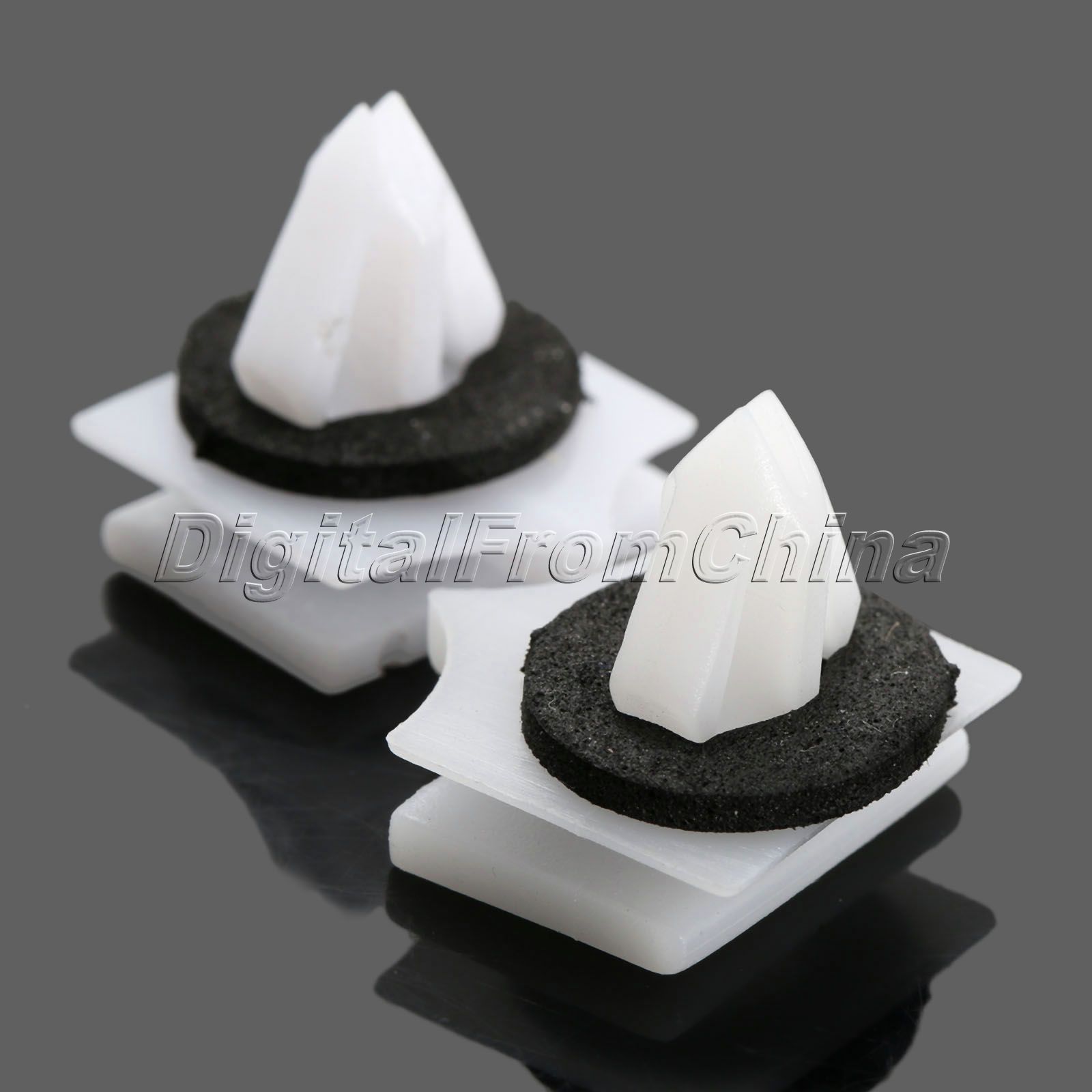 50Pcs 12mm Hole Door Rivet Fastener Fender Retainer Push Clip For GM ...