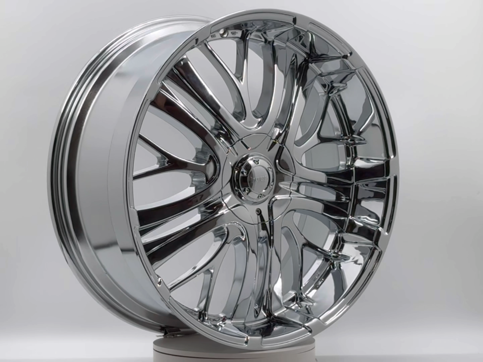 4pc 24" INCUBUS Wheels STYLE 500 24x10 Chrome 5 lug 5x139.7 et +25 #103 ...