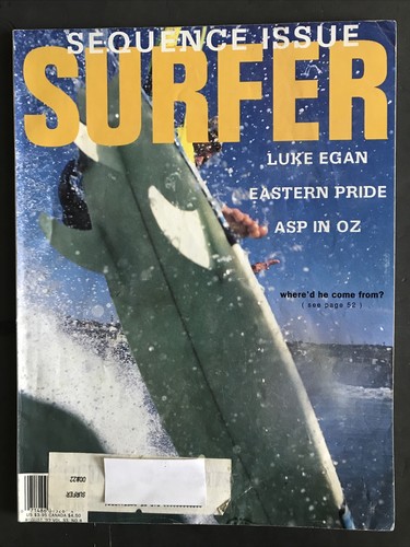 SURFER MAGAZINE AUGUST 1992 VOL 33 #8 COLIN SMITH-LUKE EGAN-TOM CARROLL ...