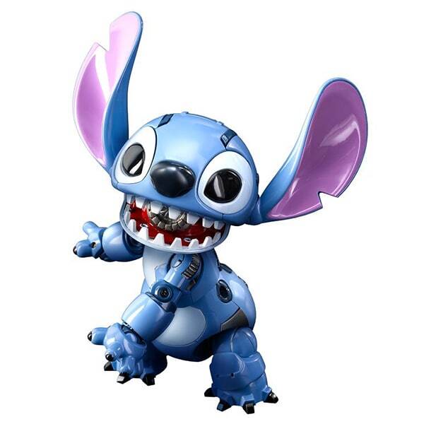 BLITZWAY CARBOTIX Stitch Disney Movable Figure Painted Robot H16cm New ...
