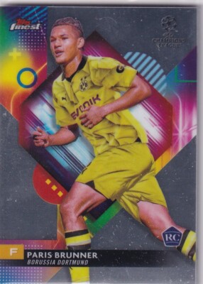 Topps Finest Champions League 2024 N º 133 París Brunner Rookie | eBay