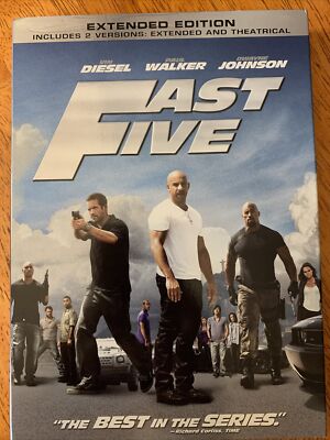 Fast Five (DVD, 2011, Rated/Unrated) B 25192076480| eBay
