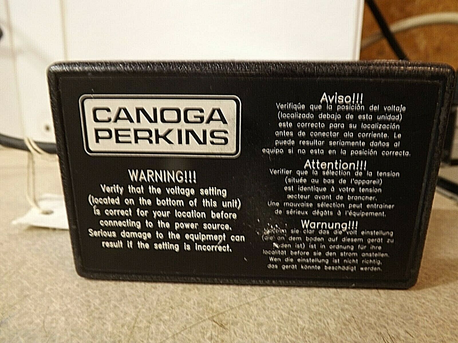 Canoga Perkins 2245 S BNC 16 1 DS3 Fiber Modem | eBay