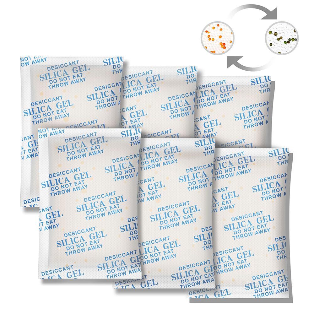 Silica Gel Bags 1g 10g 20g 100g Sachets Packets Desiccant Pouches Anti ...