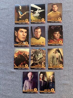 Star Trek The Original Series 1 TOS (11) Autograph Challenge Game Chase ...