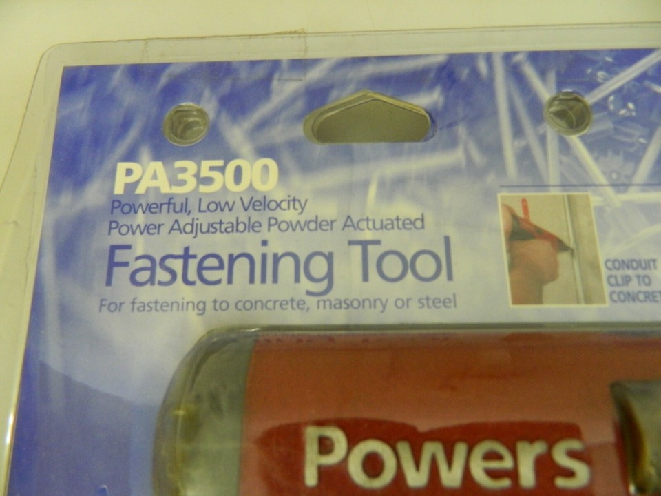 Powers Fasteners Powder Actuated Fastening Tool 52025-PWR | eBay