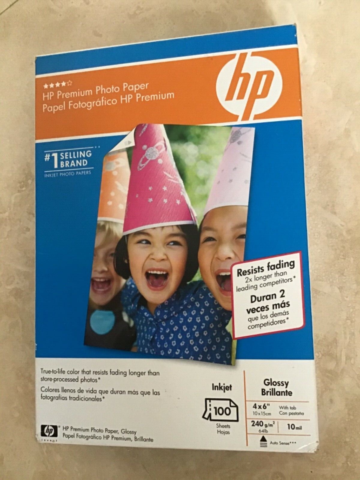 HP PREMIUM Photo Paper GLOSSY 4x6in 60 Sheets Inkjet 10 mil NIP | eBay