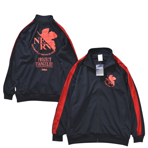 Neon Genesis Evangelion NERV Model Track Jacket Size XL COSPA With tags ...
