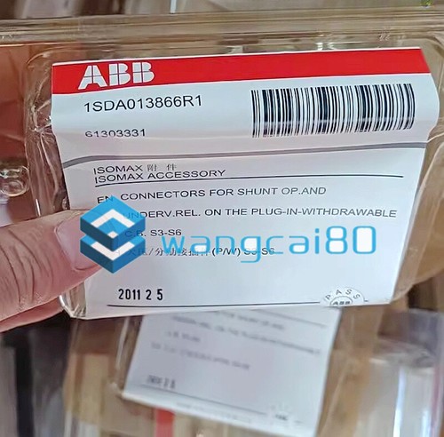1PCS New For ABB Circuit Breaker Undervoltage/Shunt Plug 1SDA013866R1 ...