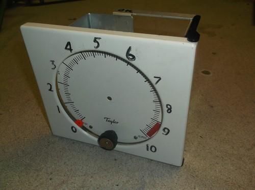 Taylor Transcope Chart Recorder Gauge Assembly 0-10 3-15 PSI *FREE ...