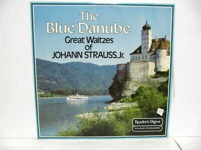 THE BLUE DANUBE GREAT WALTZES OF JOHANN STRAUSS JR VINYL RECORD STEREO ...