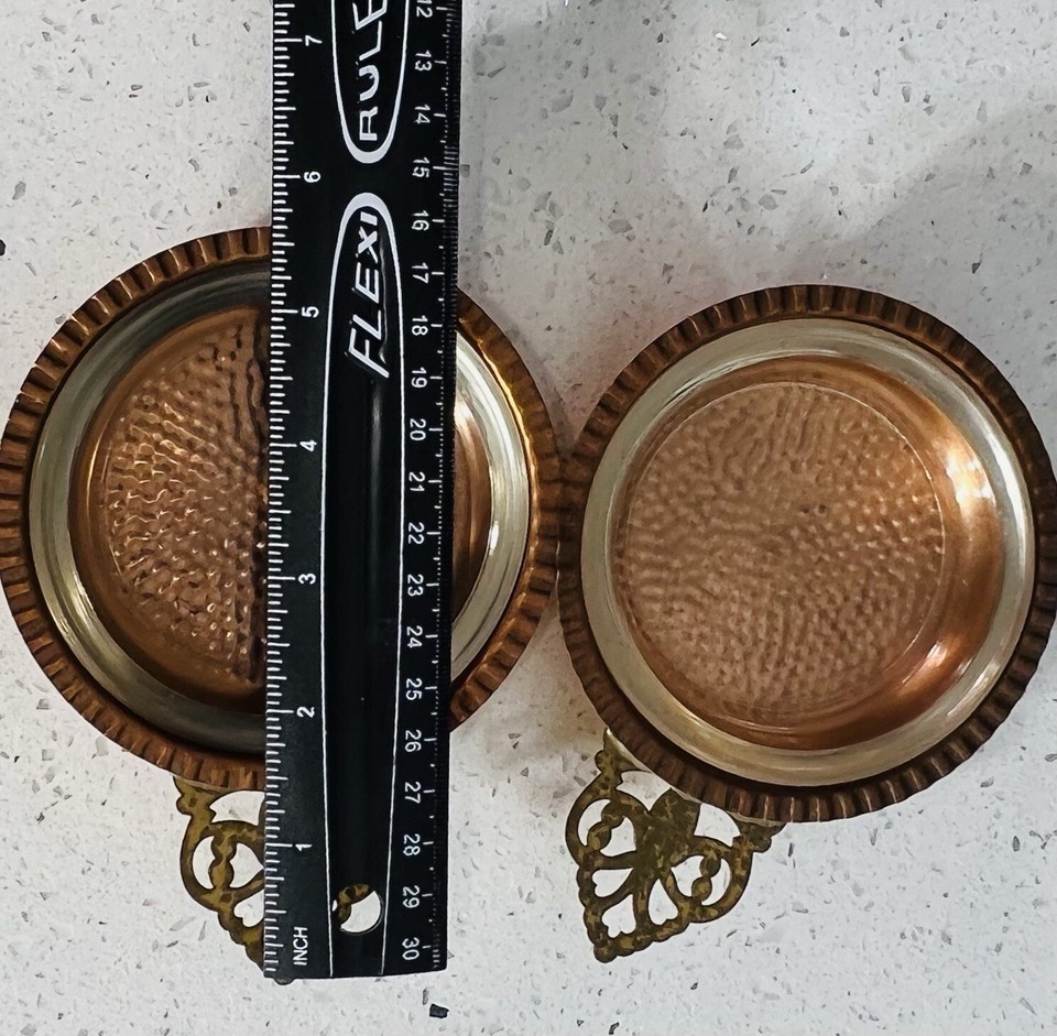 Vintage Copper & Brass Porringer Bowl Copper Kraft | eBay