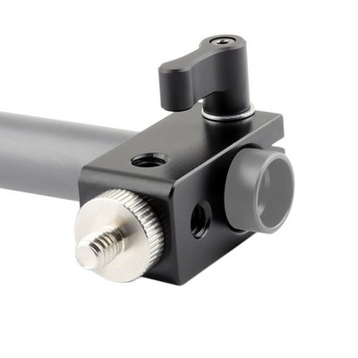 Single Rod Clamp 15mm Rail Connector Adapter with 1/4 Screw for 15mm ...