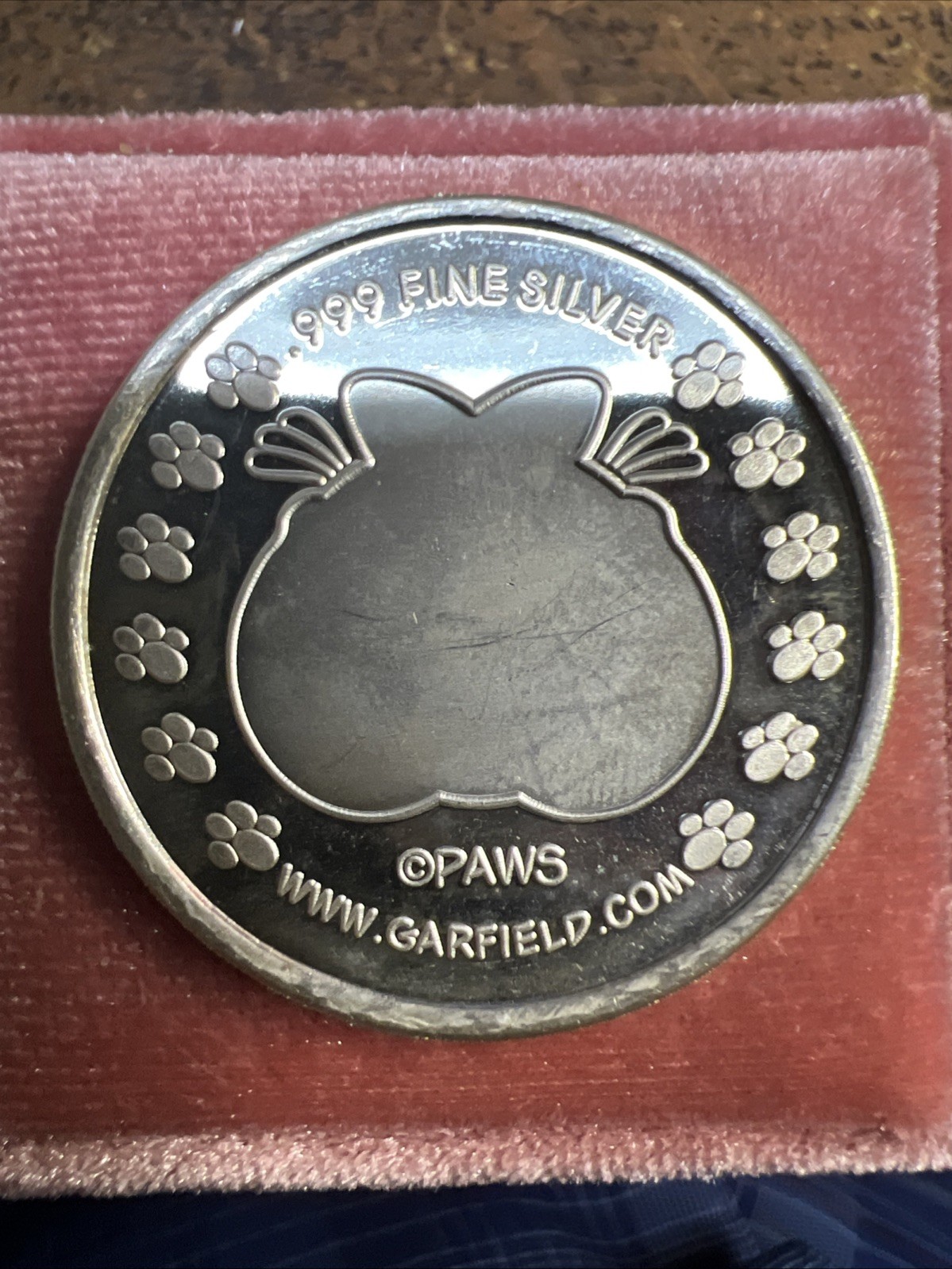 1 Troy Ounce Silver Round GARFIELD | eBay