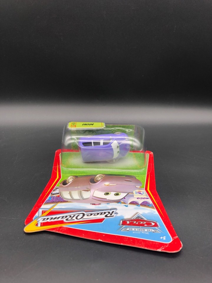 Disney Pixar Cars Mini Van (Minny) Radiator Springs 1:55 Purple GPS ...