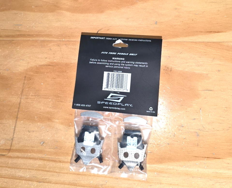 Speedplay Frog Cleats NOS Fits Frog Pedals Only NEW | eBay
