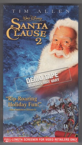 Santa Clause 2 (Brand New VHS Screener) Tim Allen / Kevin Pollack | eBay