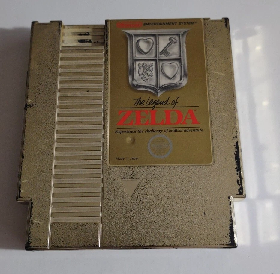 The Legend Of Zelda Nes Cartridge