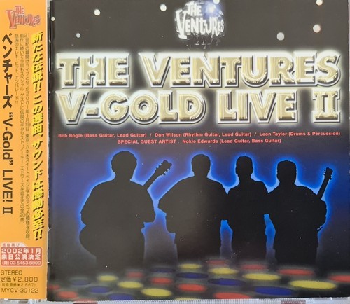 THE VENTURES " V-GOLD LIVE II " JAPANESE EDITION CD WITH OBI | eBay