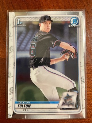 DAXTON FULTON 2020 BOWMAN DRAFT CHROME 1ST BOWMAN | eBay