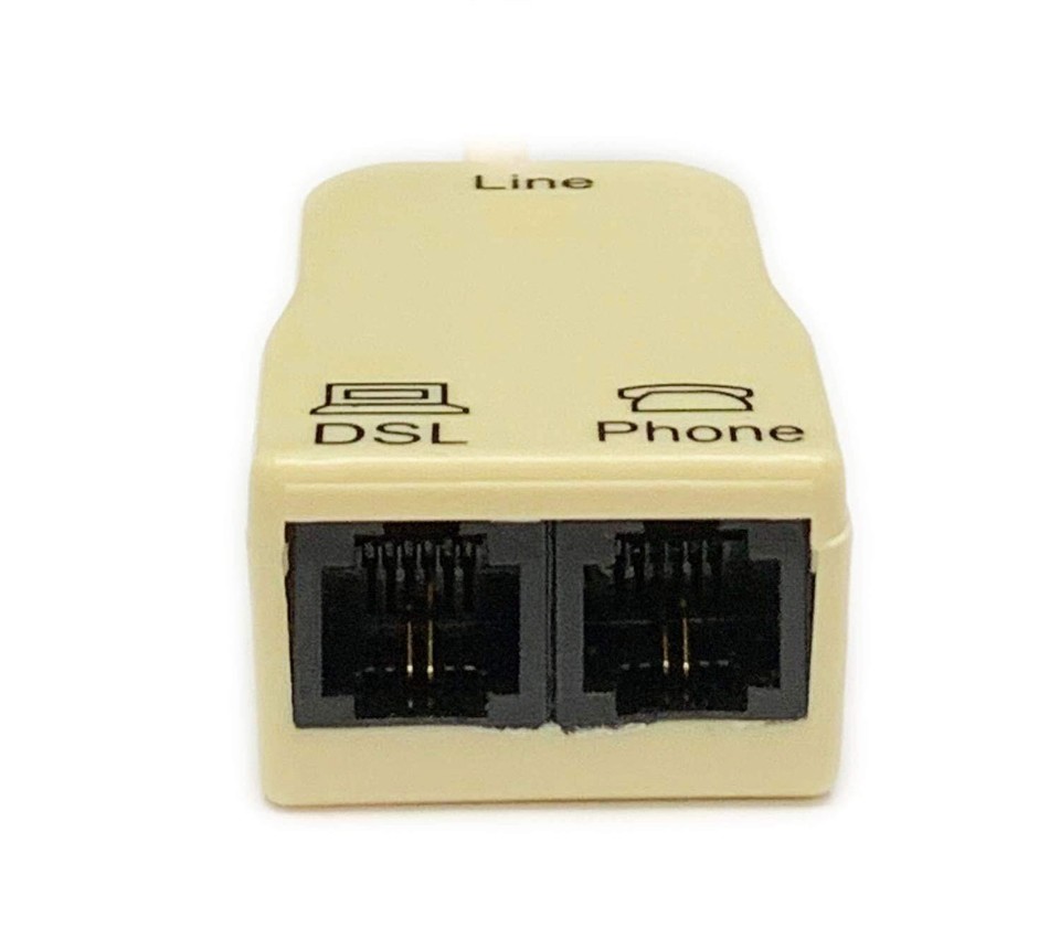 In-Line DSL Splitter with Noise Filter for Phone Line | eBay