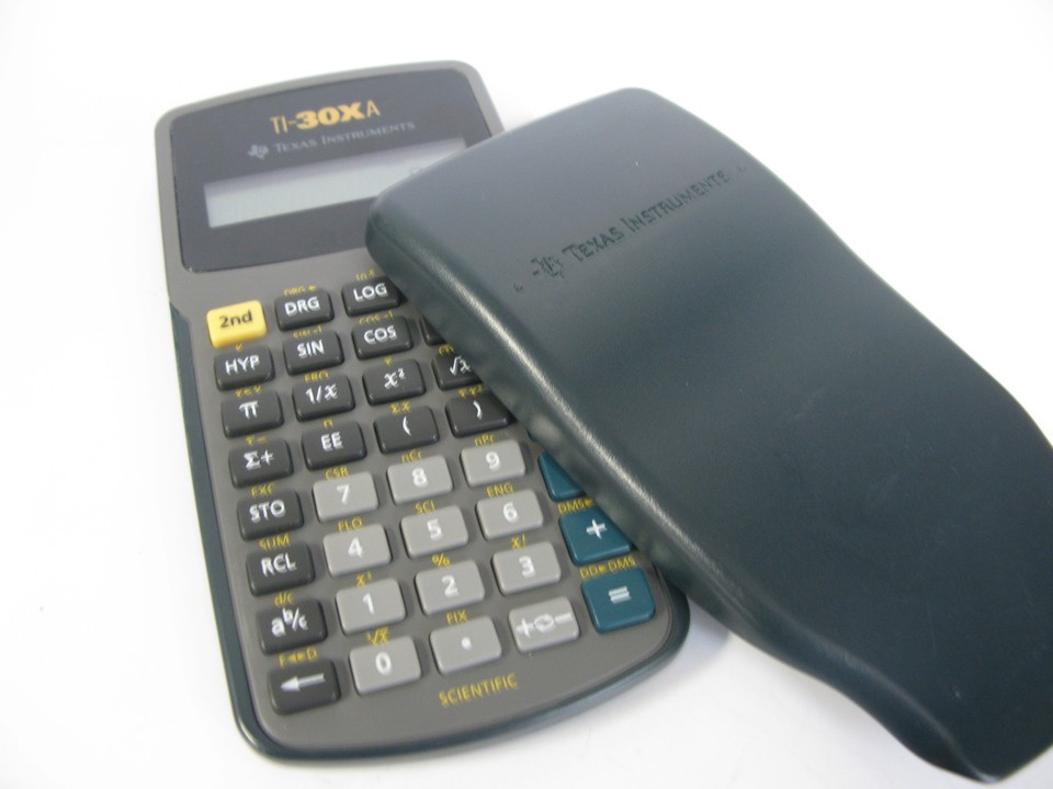 Texas Instruments TI-30XA Scientific Calculator | eBay
