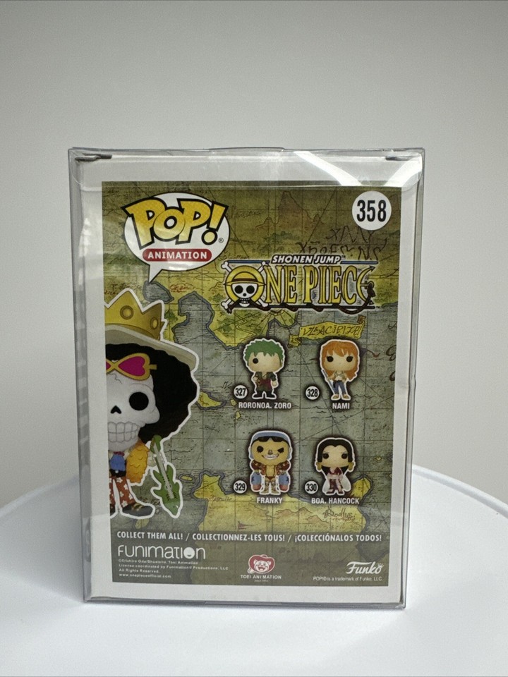Funko Pop! Vinyl: One Piece - Brook (w/ Guitar) - Fall Convention ...