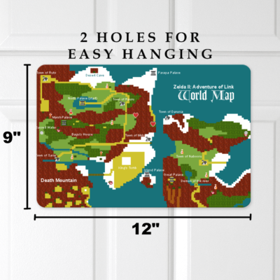 Zelda 2 Nes Map NES Zelda Maps