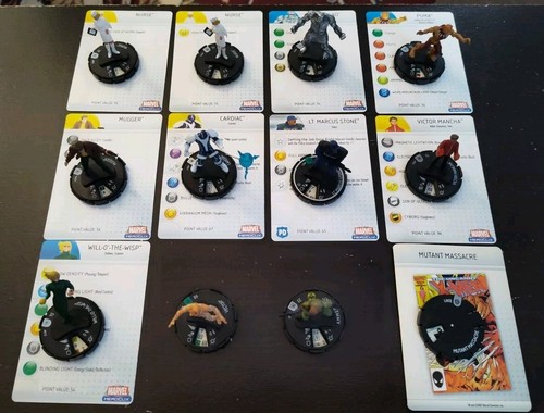 17x Piece Web Of Spider-Man Heroclix Lot / Used / Marvel / Missing ...