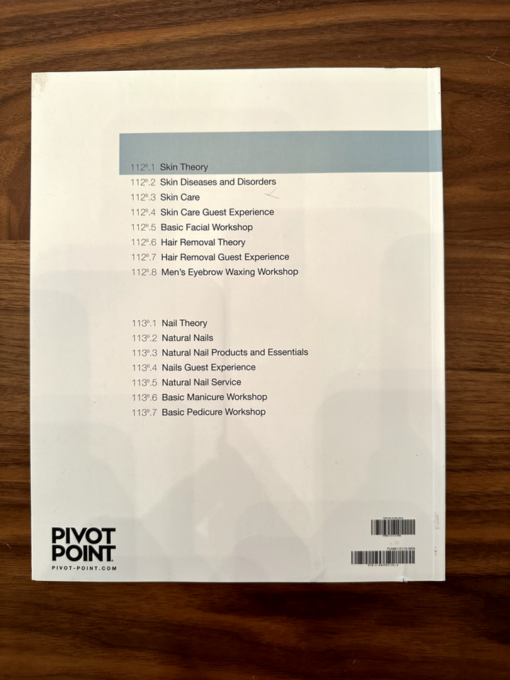 Pivot Point SKIN & NAILS 112B FUNDAMENTALS: Barbering EUC | eBay