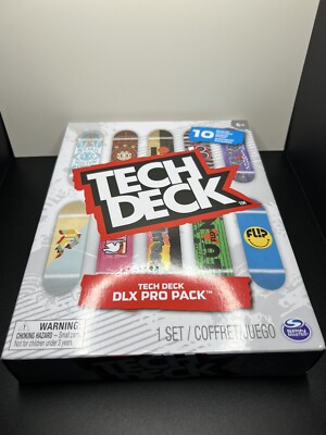 Tech Deck - DLX Pro 10-Pack of Collectible Fingerboards | eBay