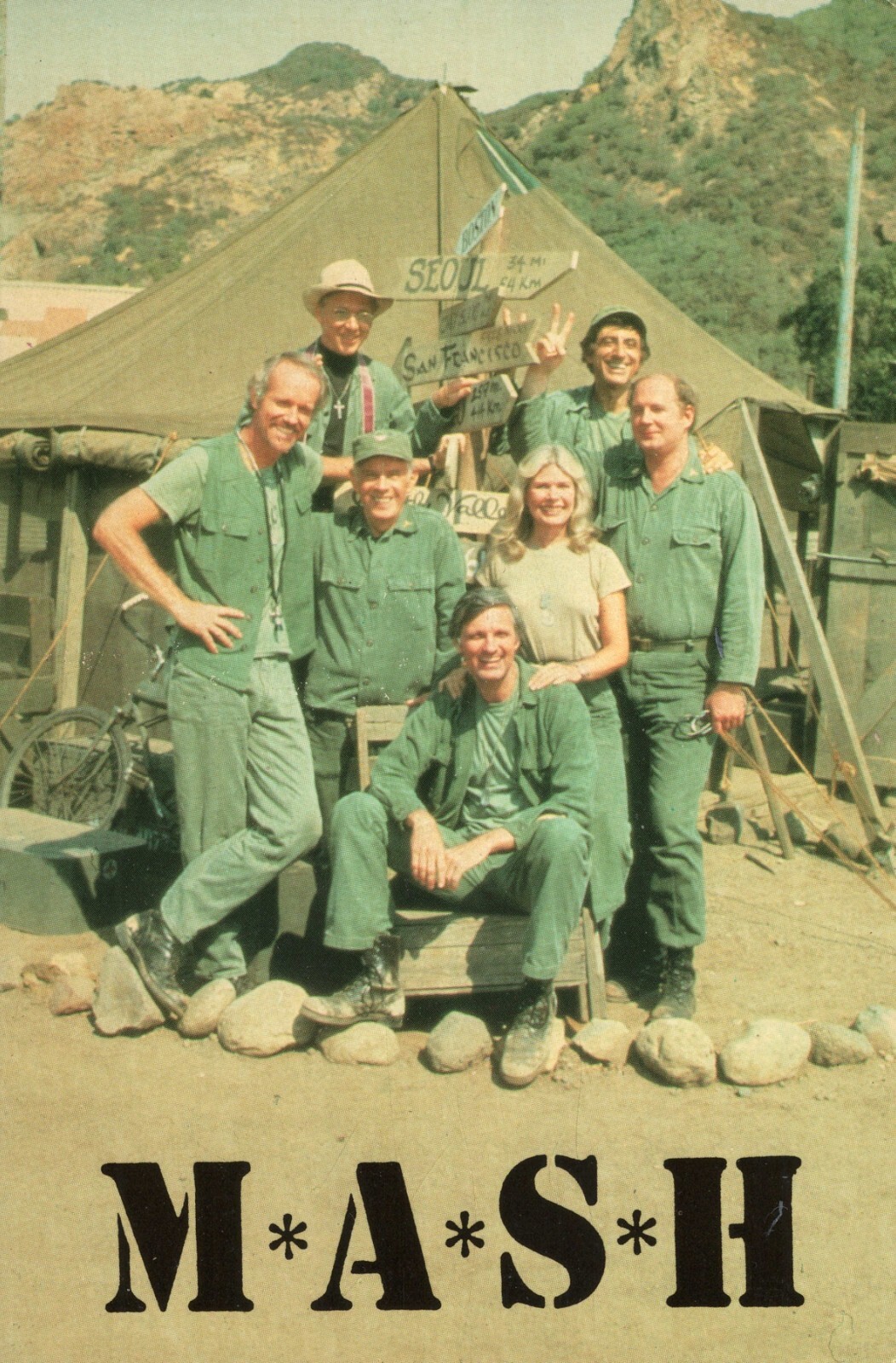 M*A*S*H* Cast Alan Alda Loretta Swit Jamie Farr Harry Morgan MASH ...