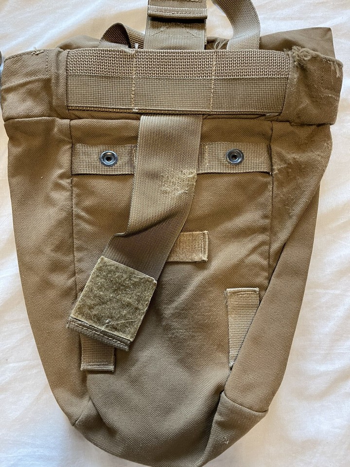 USMC ISSUE MARINE CORP MAG DUMP POUCH COYOTE TAN in V. Good condition ...
