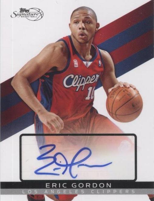 2008-09 Topps Signature - Eric Gordon #TSA-EG Autographs /275 (AU, RC ...