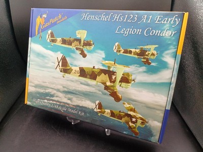 Gas Patch Models 1/48 Henschel Hs123 A1 WWII Dive Bomber Model Kit | eBay