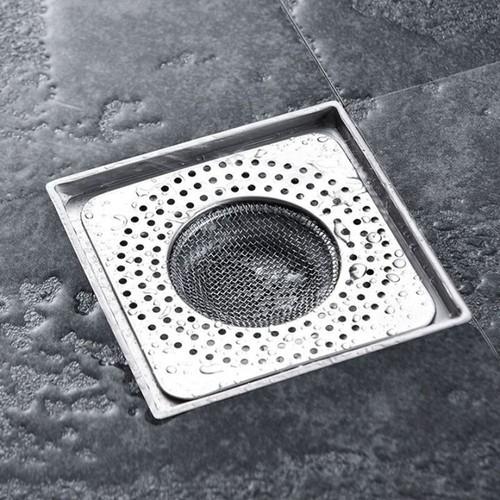 Sewer Mesh Cover Bathroom Mesh Cover Drain Filter Sink Strainer Hair ...