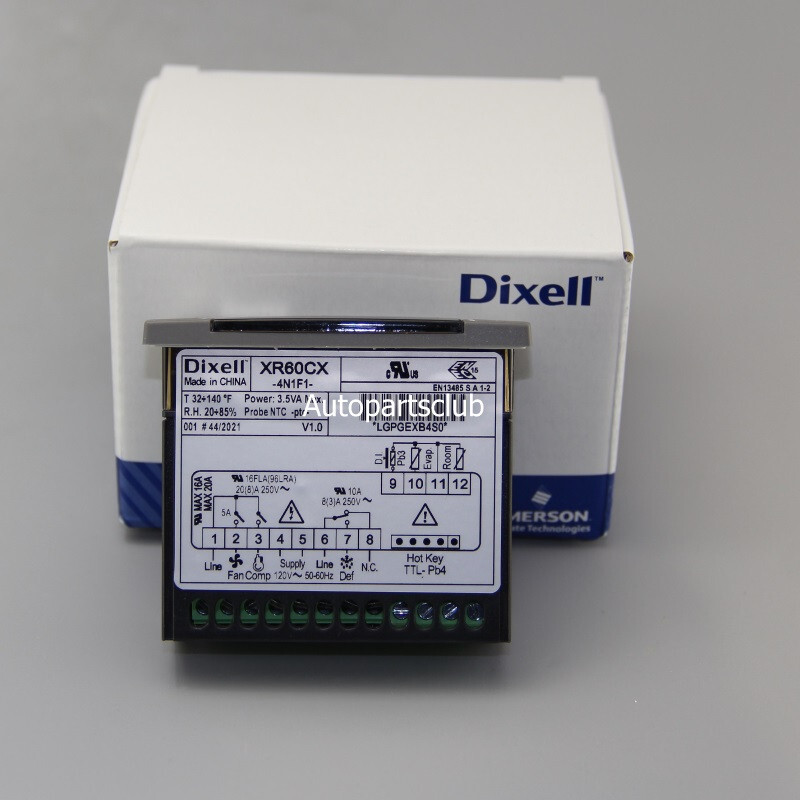 Dixell XR60CX-4N1F1 Refrigerator Thermostat Temperature Controller Gray ...