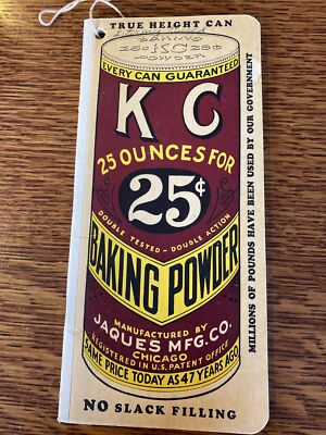 ANTIQUE KC BAKING POWDER 1942 GROCERS WANT BOOK ADVERTISING BOOKLET ...