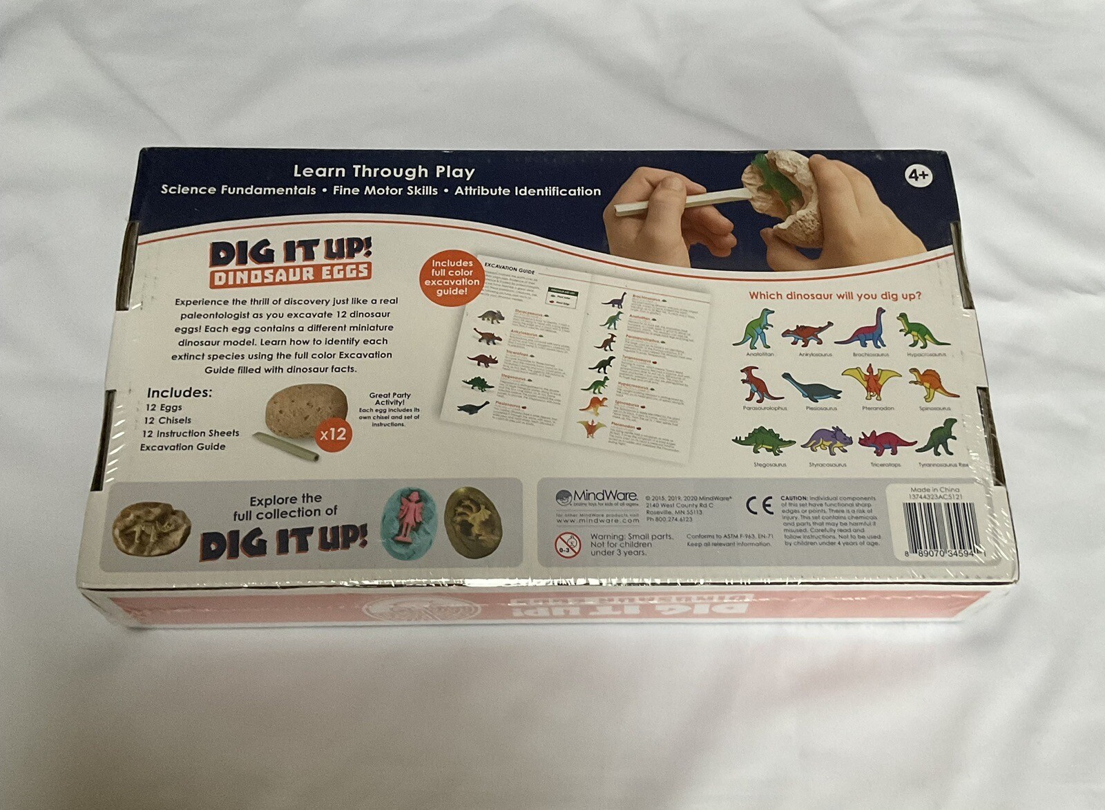 Dig It Up! 12 Dinosaur Eggs - MindWare Discoveries Science and Nature ...