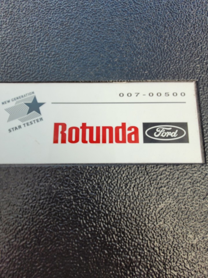 Ford Rotunda NGS Tester (New Generation Star) 007-00500 OBDII Excellent ...