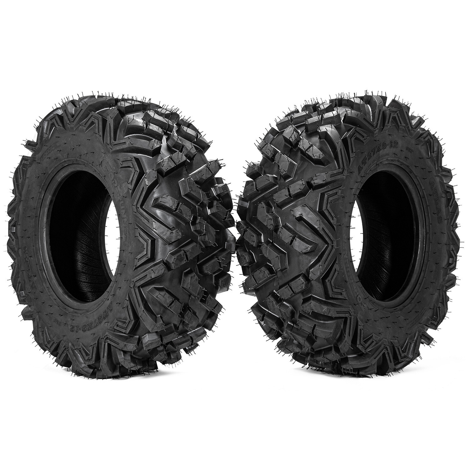 27x9-12 ATV Tires 6Ply 27x9x12 UTV Mud Tires 27 9 12 All Terrain ...