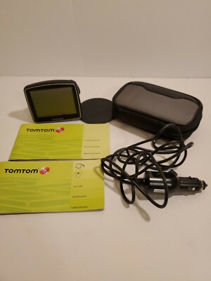 Tomtom One N14644 w/ Windshield Mount Kit, Charger Bundle, Carrying ...