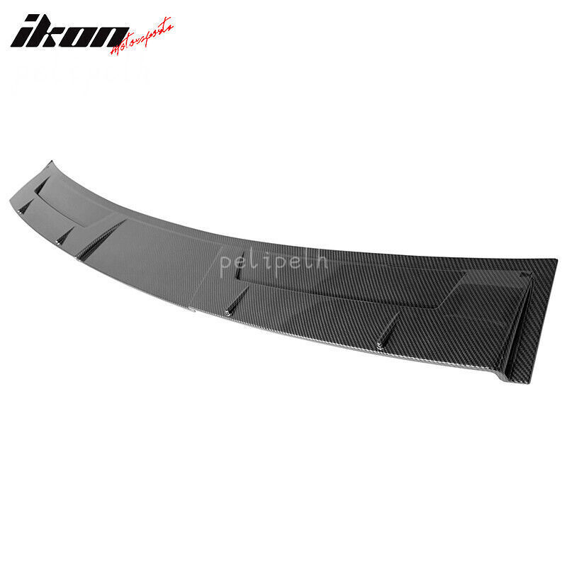 Fits 2014-2023 Infiniti Q50 ABS Carbon Fiber Print Rear Window Roof ...